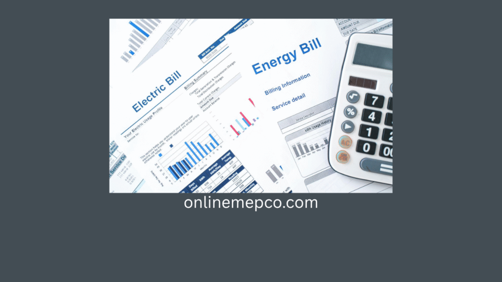 Understanding MEPCO Bill Charges 2025